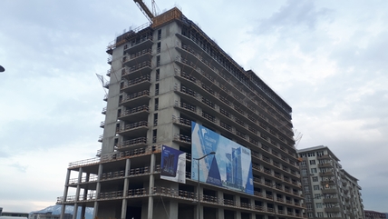 Calligraphy Towers, Batumi — prices of the apartments, photos, map, layouts