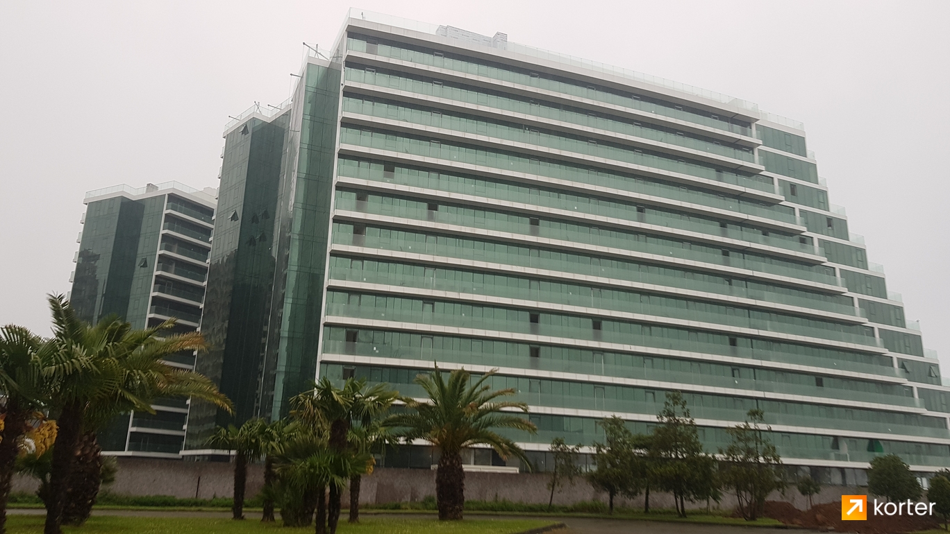 Batumi View, Batumi — prices of the apartments, photos, map, layouts