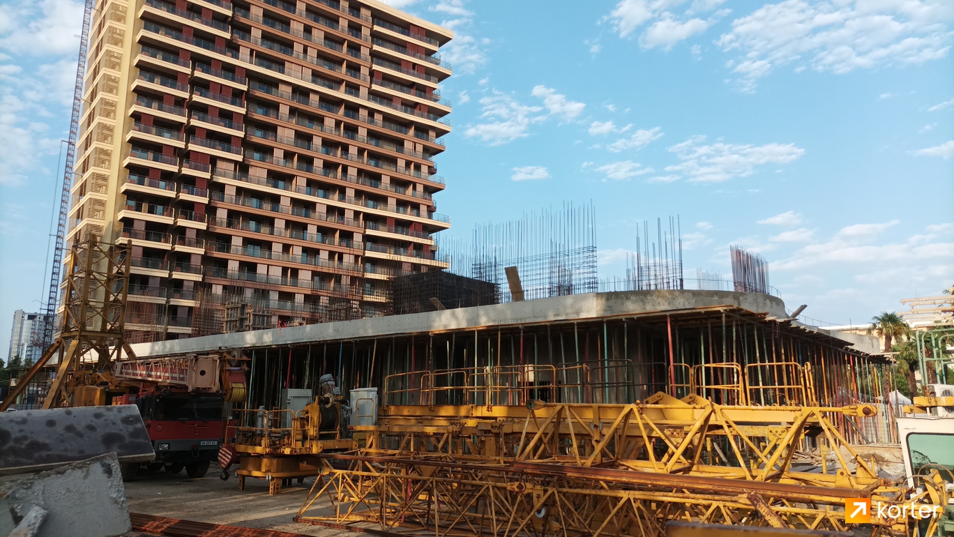 Dreamland Oasis, Chakvi — prices of the apartments, photos, map, layouts