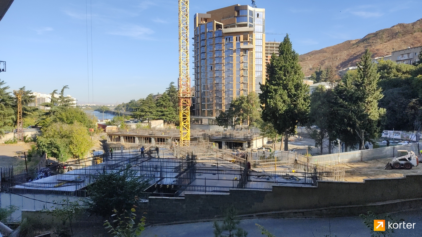 M Tower Ortachala, Tbilisi — prices of the apartments, photos, map, layouts