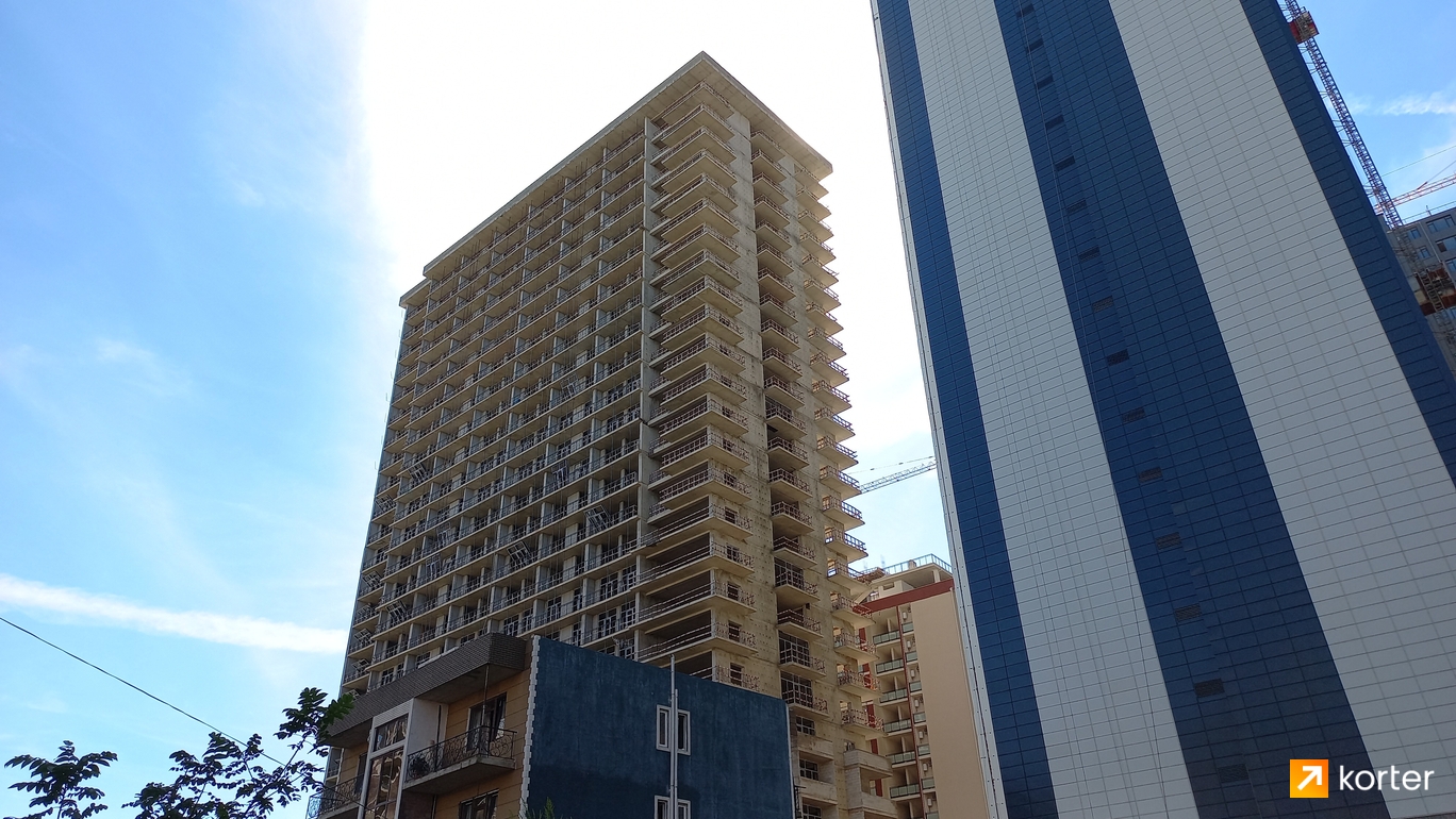 Alpha Heights, Batumi — prices of the apartments, photos, map, layouts