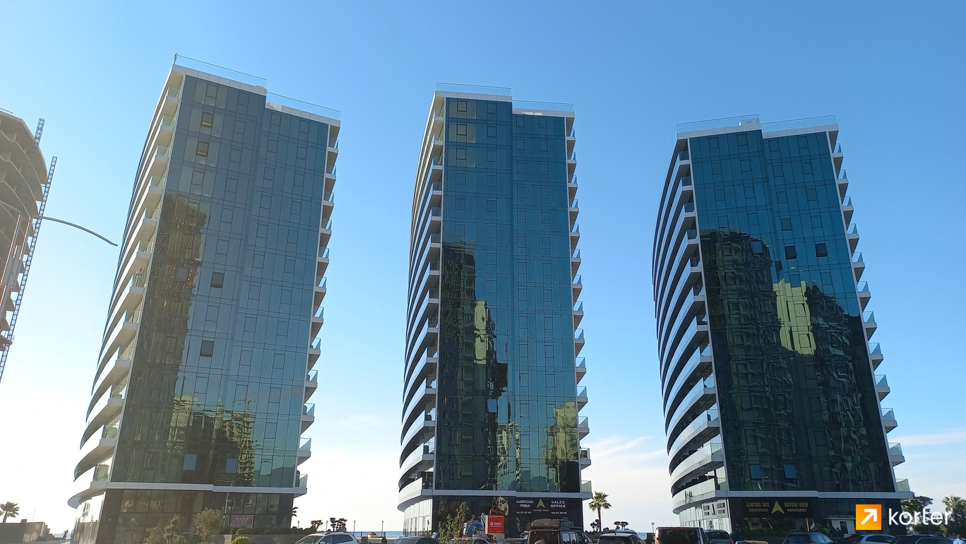 Batumi View, Batumi — prices of the apartments, photos, map, layouts