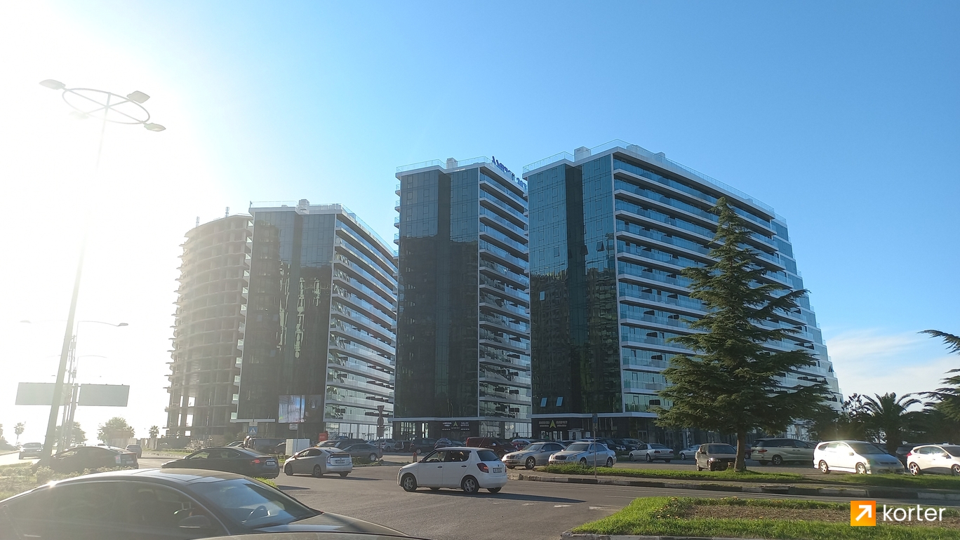 Batumi View, Batumi — prices of the apartments, photos, map, layouts