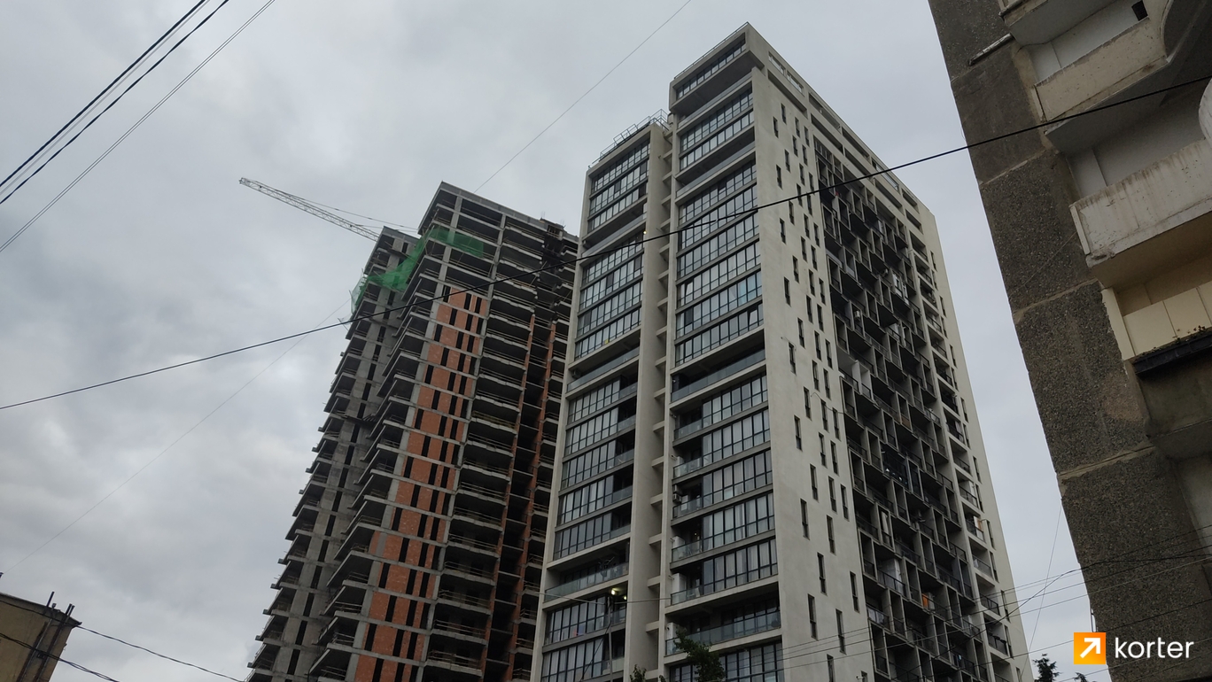 Axis Palace, Tbilisi — prices of the apartments, photos, map, layouts