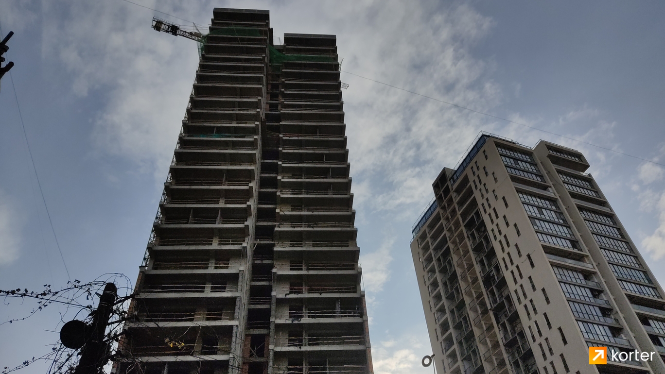 Axis Palace, Tbilisi — prices of the apartments, photos, map, layouts