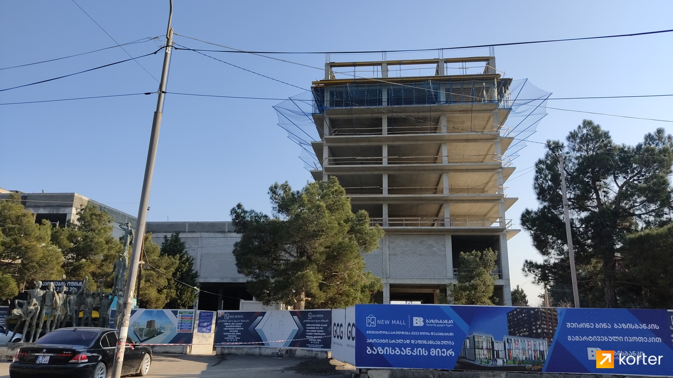 New Mall Rustavi, რუსთავი — ბინების ფასი, ფოტოები, რუკა