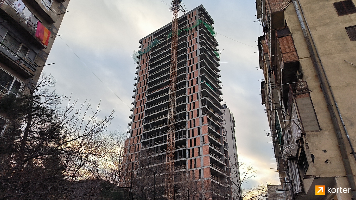 Axis Palace, Tbilisi — prices of the apartments, photos, map, layouts