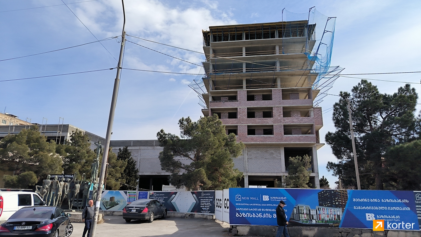 New Mall Rustavi, რუსთავი — ბინების ფასი, ფოტოები, რუკა