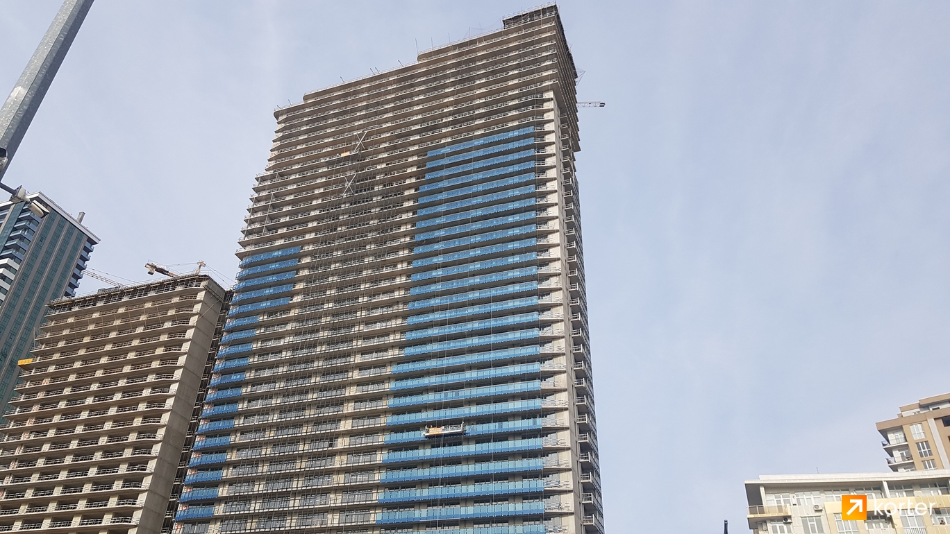 Calligraphy Towers, Batumi — prices of the apartments, photos, map, layouts