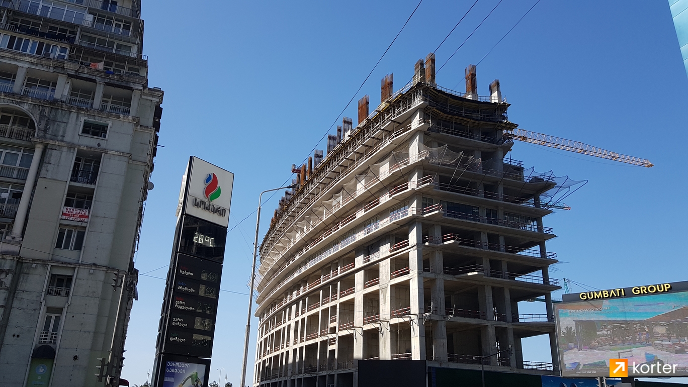 Alliance Centropolis, Batumi – prices of the apartments, photos, map ...