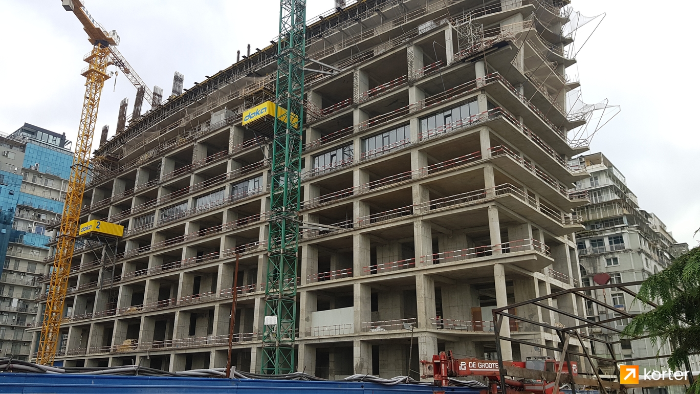 Alliance Centropolis, Batumi – prices of the apartments, photos, map ...