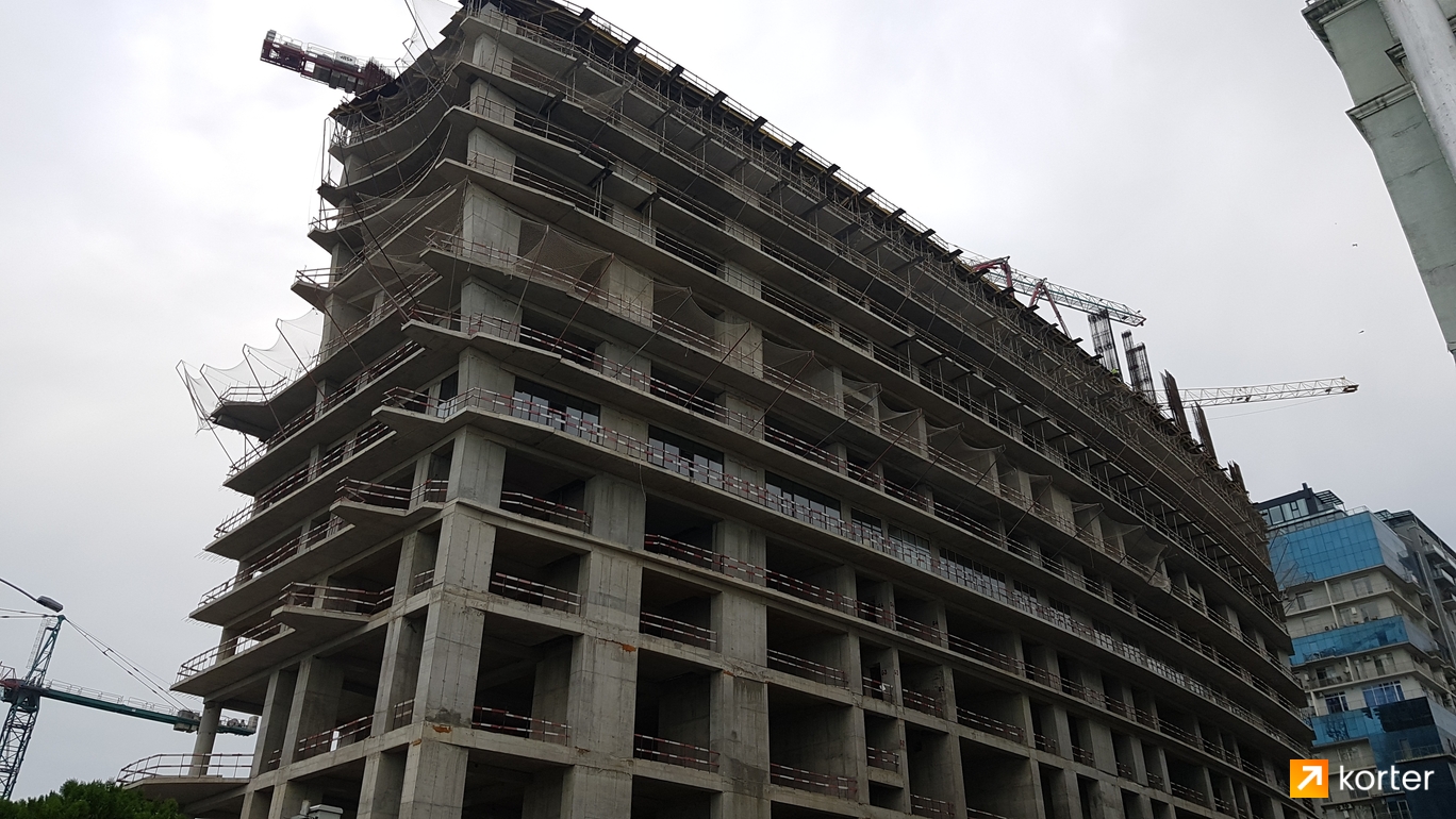 Alliance Centropolis, Batumi – prices of the apartments, photos, map ...
