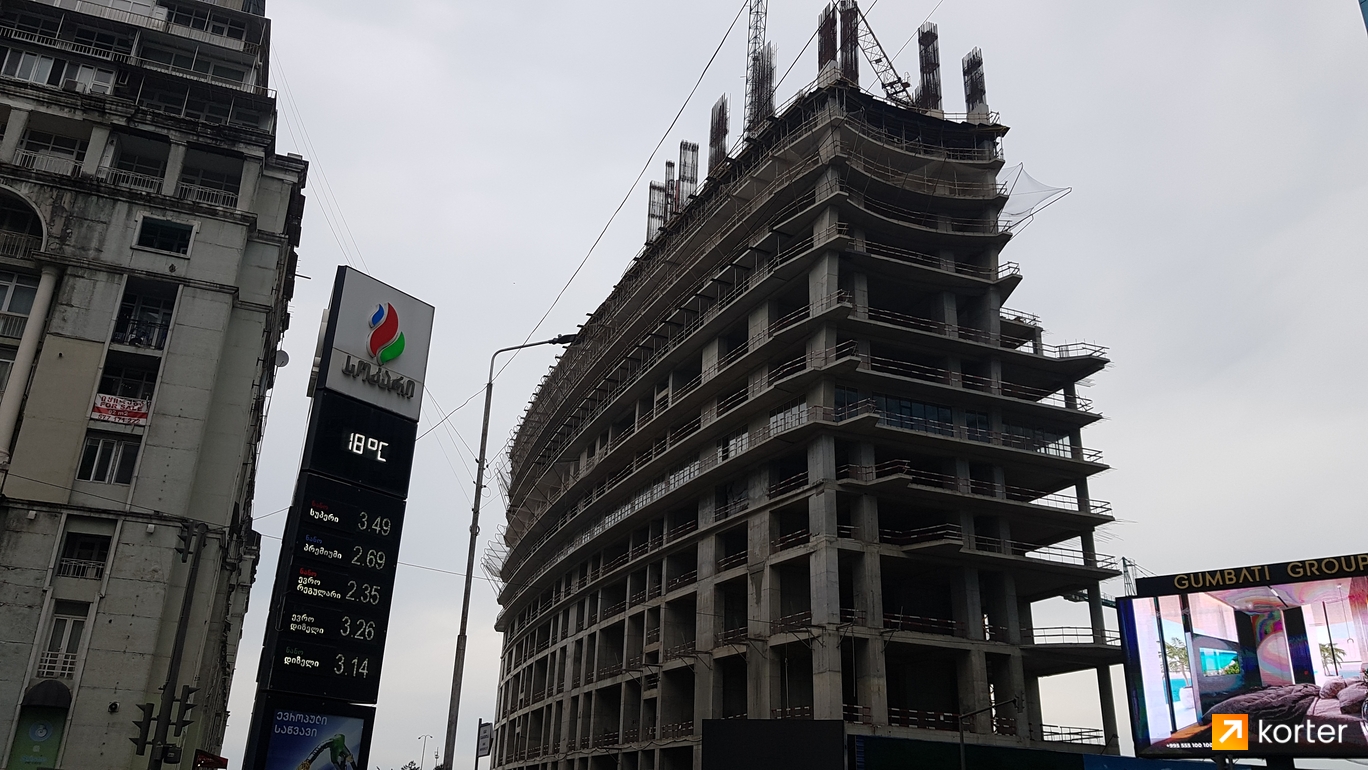 Alliance Centropolis, Batumi – prices of the apartments, photos, map ...