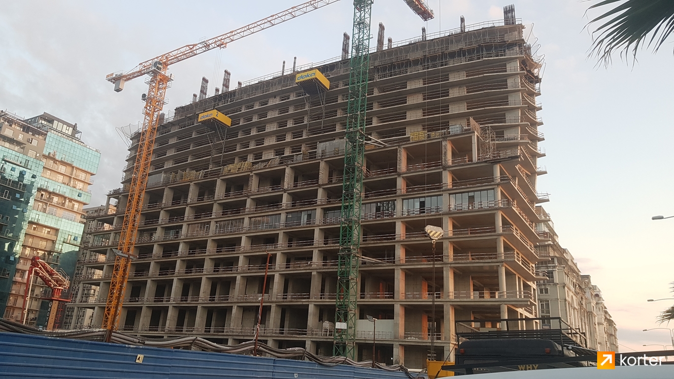 Alliance Centropolis, Batumi – prices of the apartments, photos, map ...