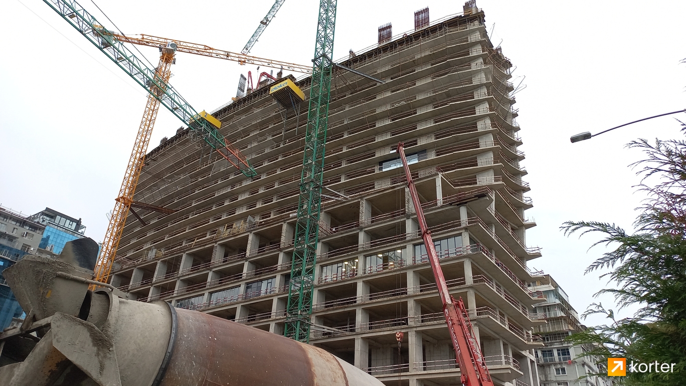 Alliance Centropolis, Batumi – prices of the apartments, photos, map ...