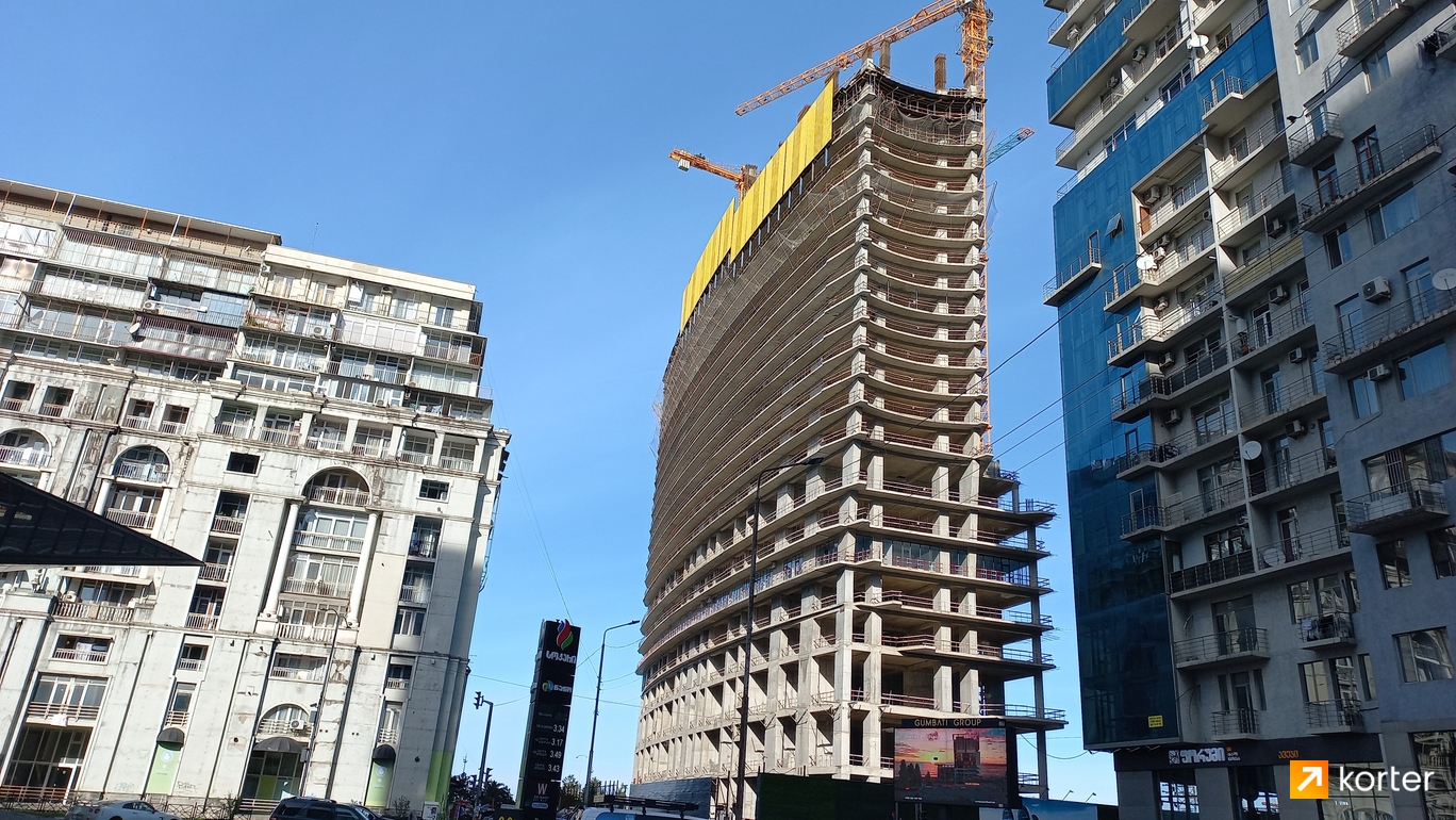 Alliance Centropolis, Batumi – prices of the apartments, photos, map ...