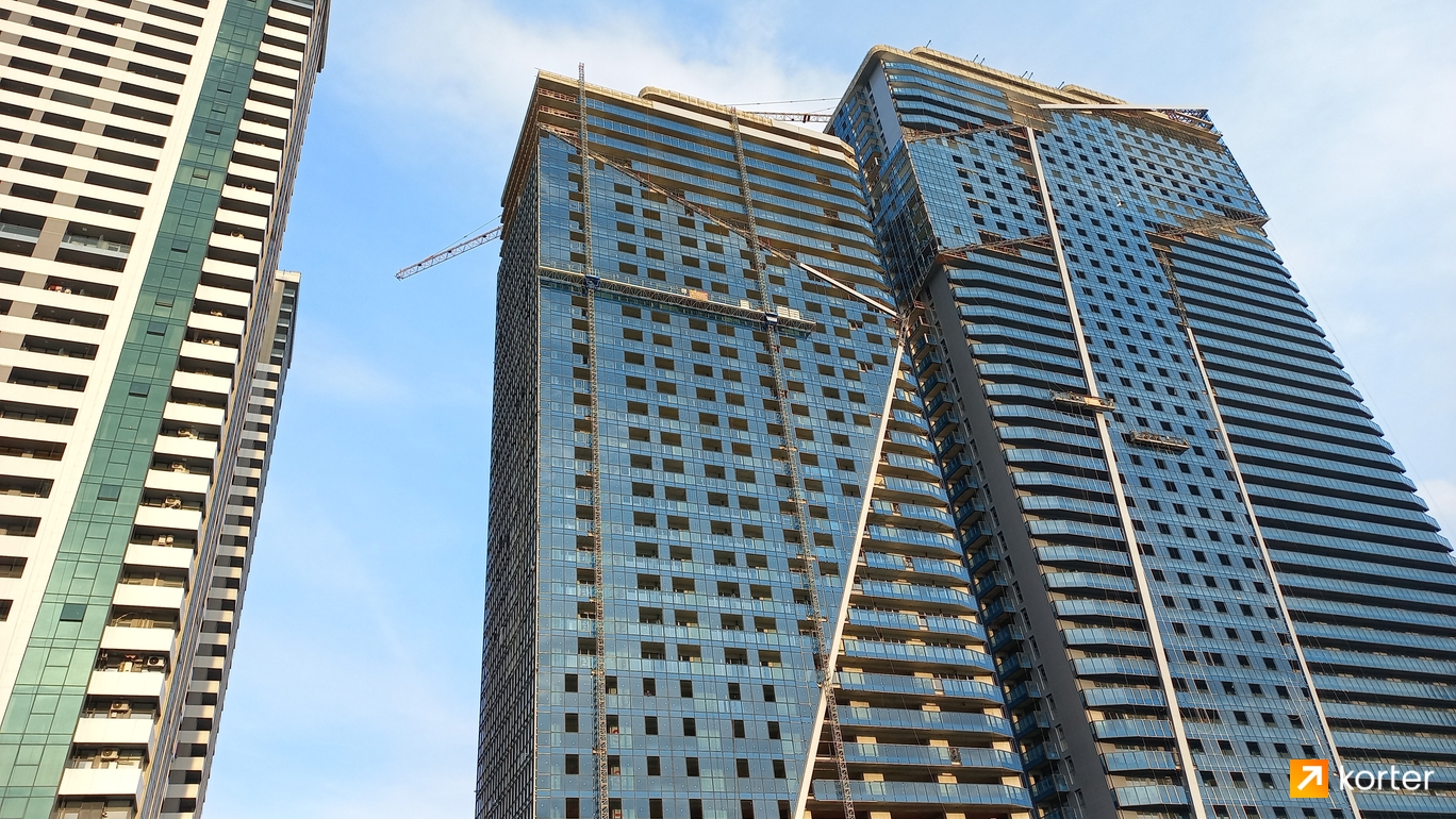 Calligraphy Towers, Batumi – prices of the apartments, photos, map, layouts