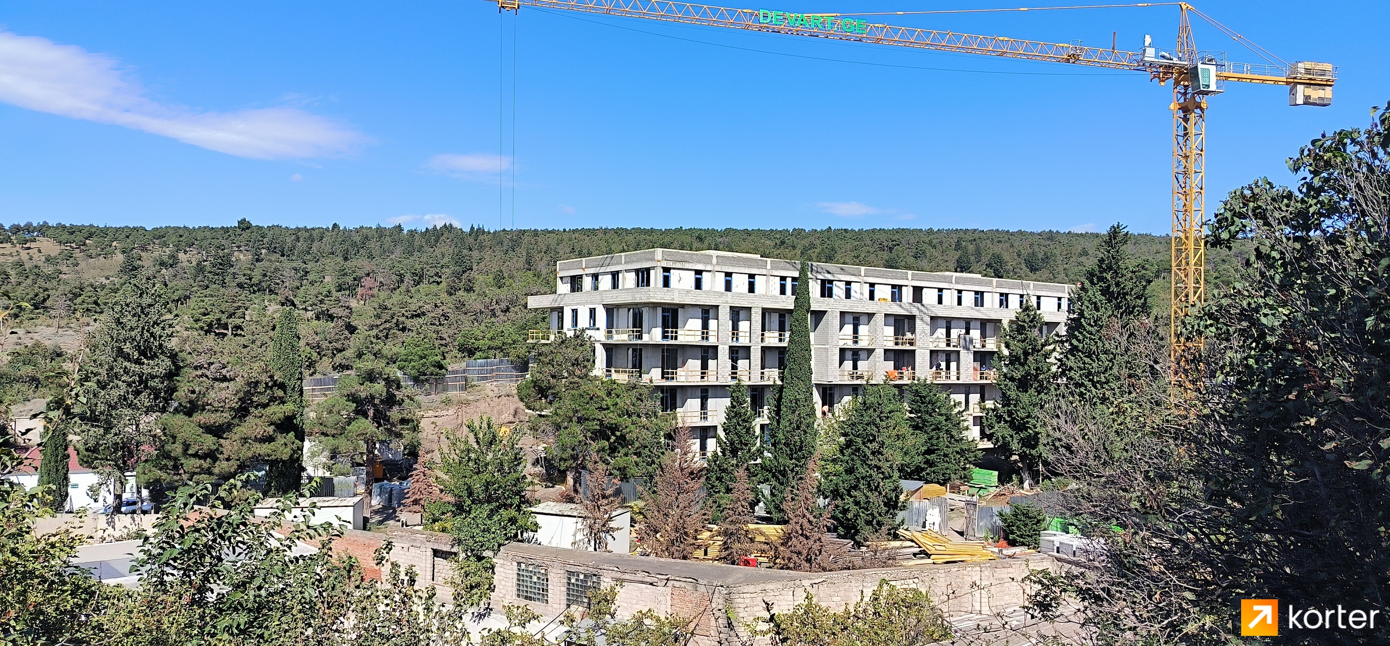 Devart Green Gardens, თბილისი – ბინების ფასები, გეგმები, ობიექტის ფოტოები, მშენებლობის სტატუსი ...