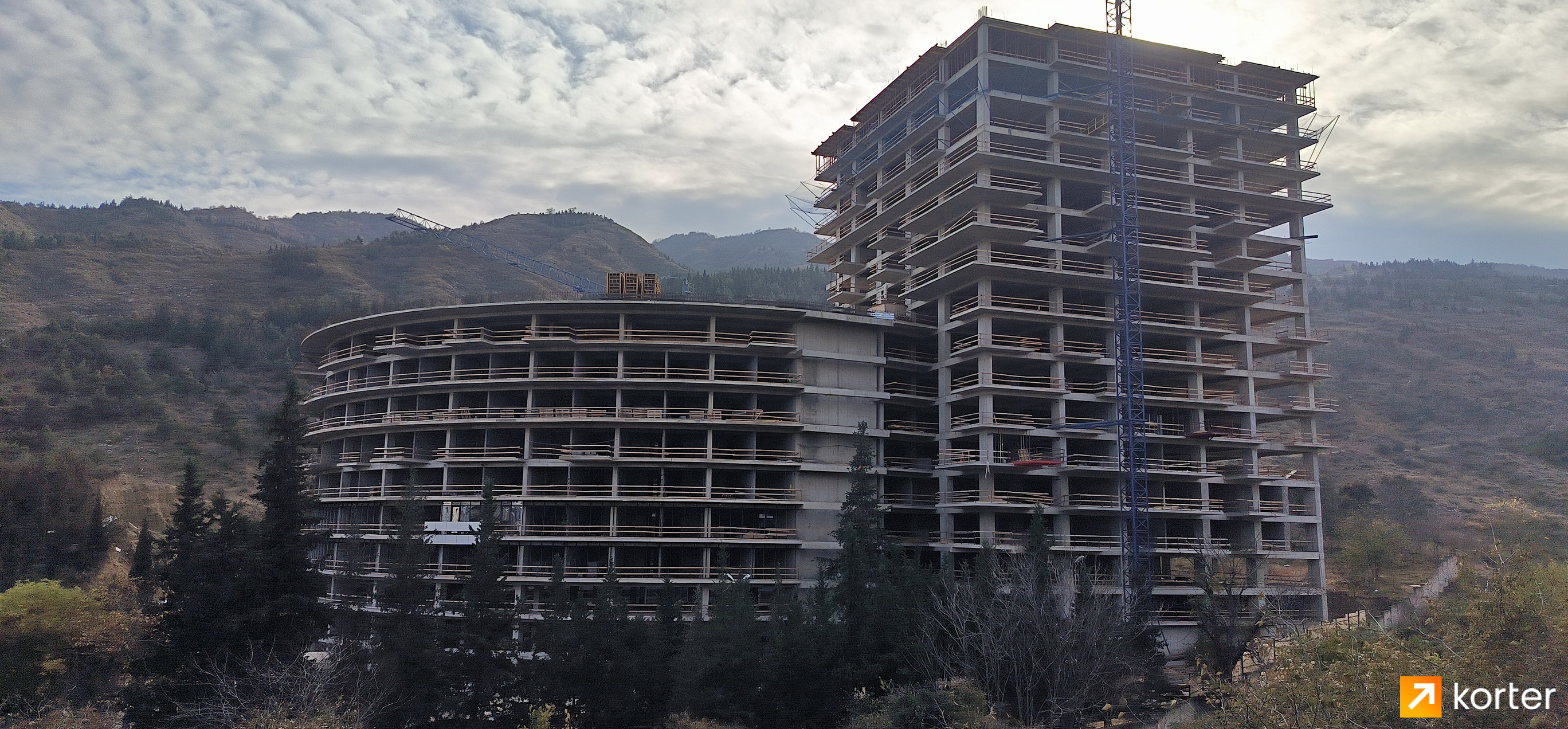 Outlook Forest, Tbilisi – prices of the apartments, photos, map, layouts