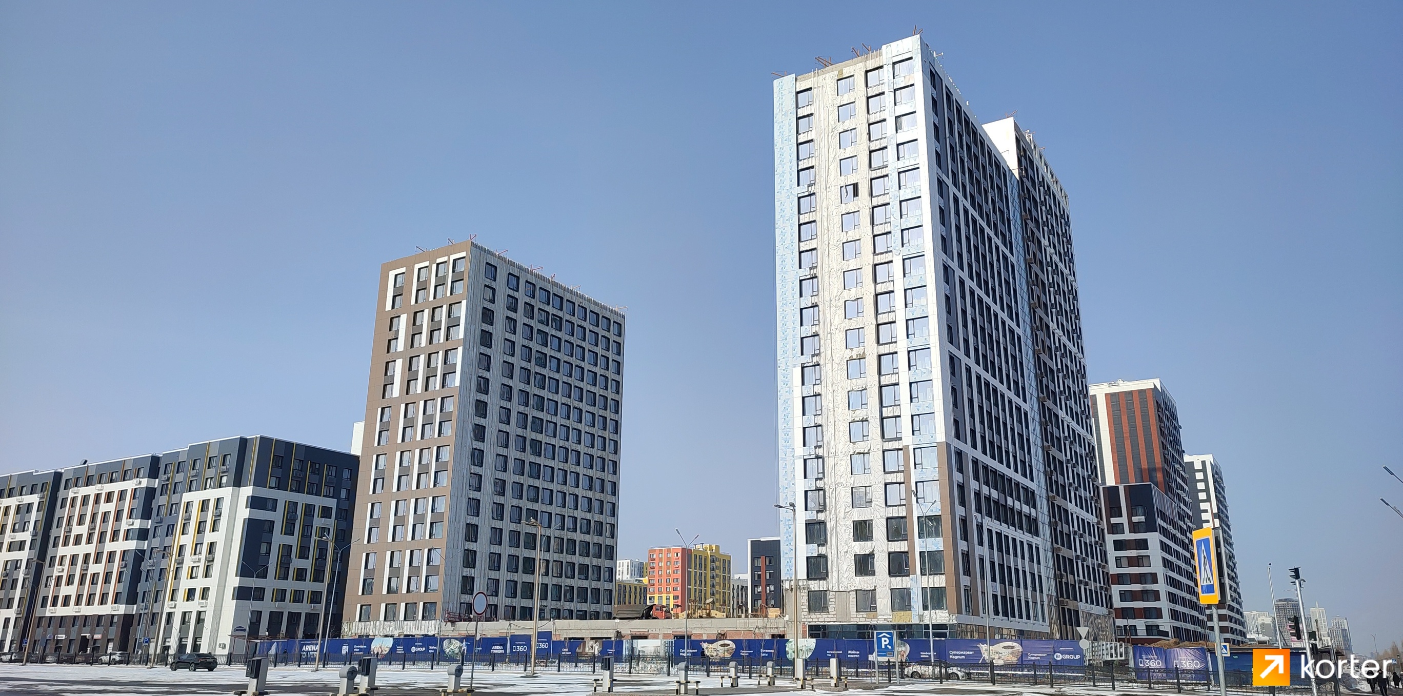 ЖК Arena Towers, Астана. Цены на квартиры | Korter