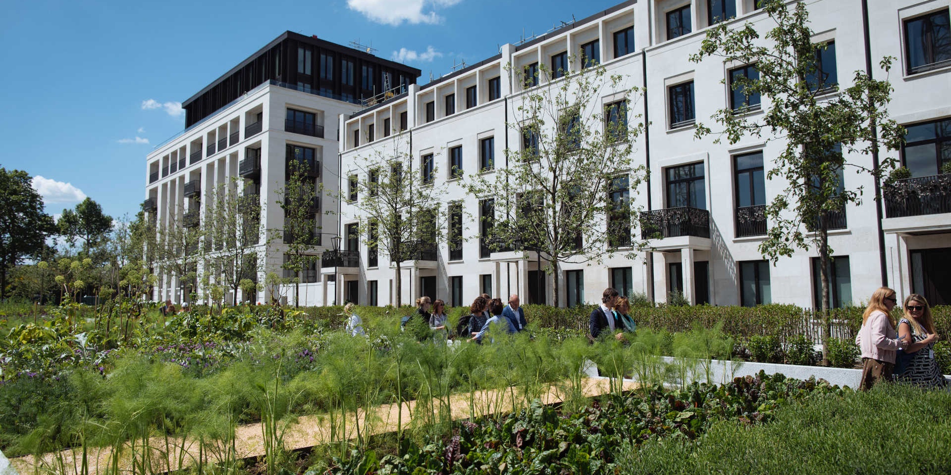 Chelsea Barracks in London, prices per ft² | Korter