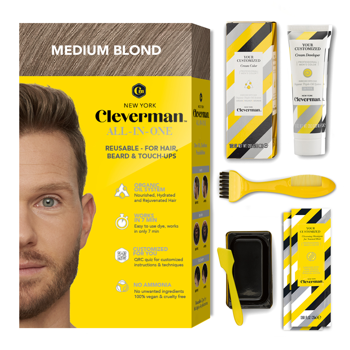 Find the Best Medium Blond Hair and Beard Dye