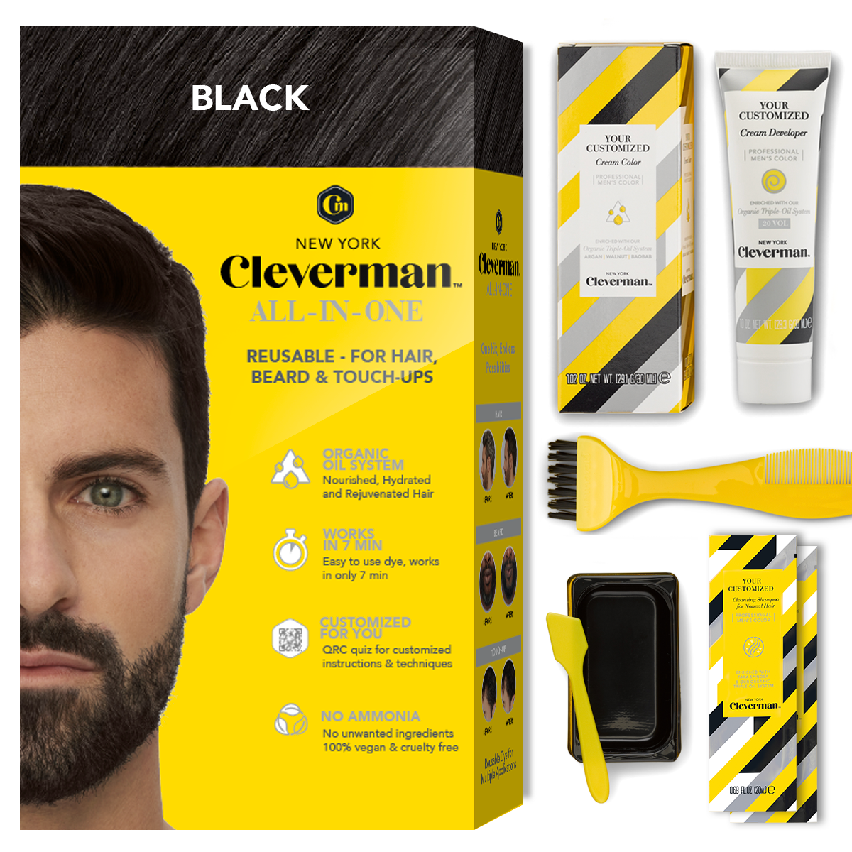 Discover the best natural black Hair and Beard Dye