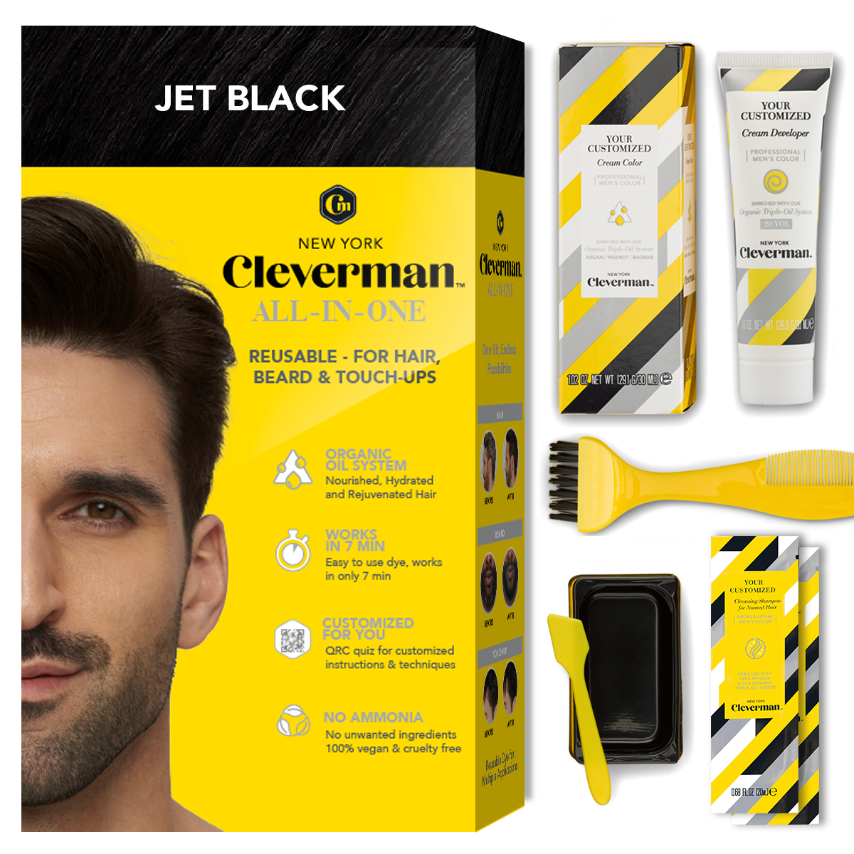 Find the Best Jet Black Hair and Beard Dye