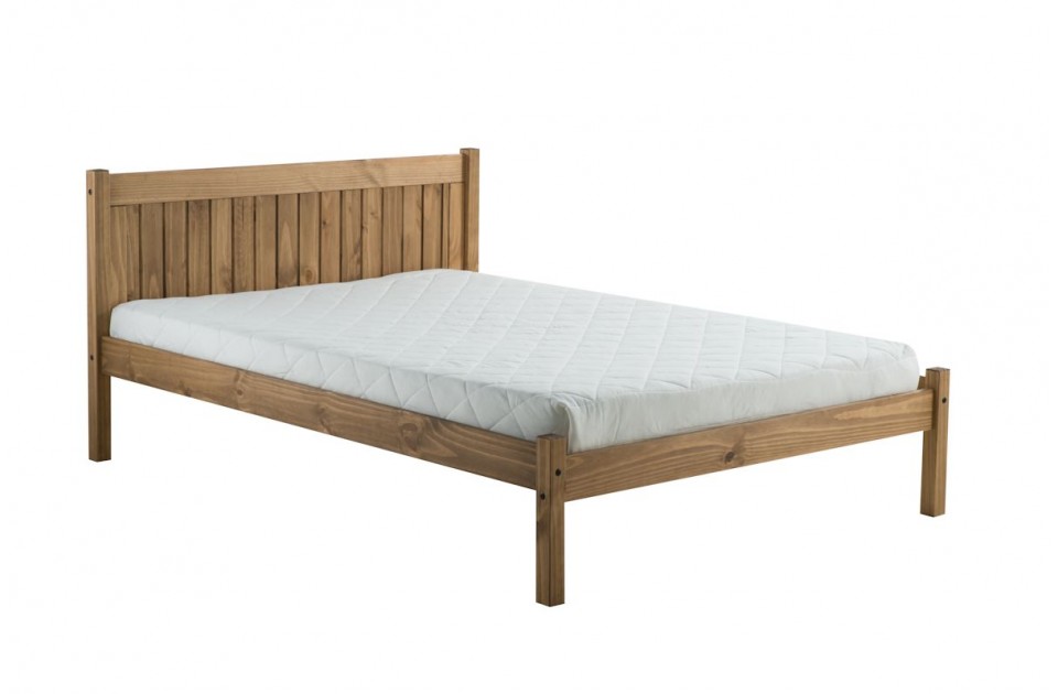 Birlea Rio Waxed Pine Wooden Bed Frame - Bedworld