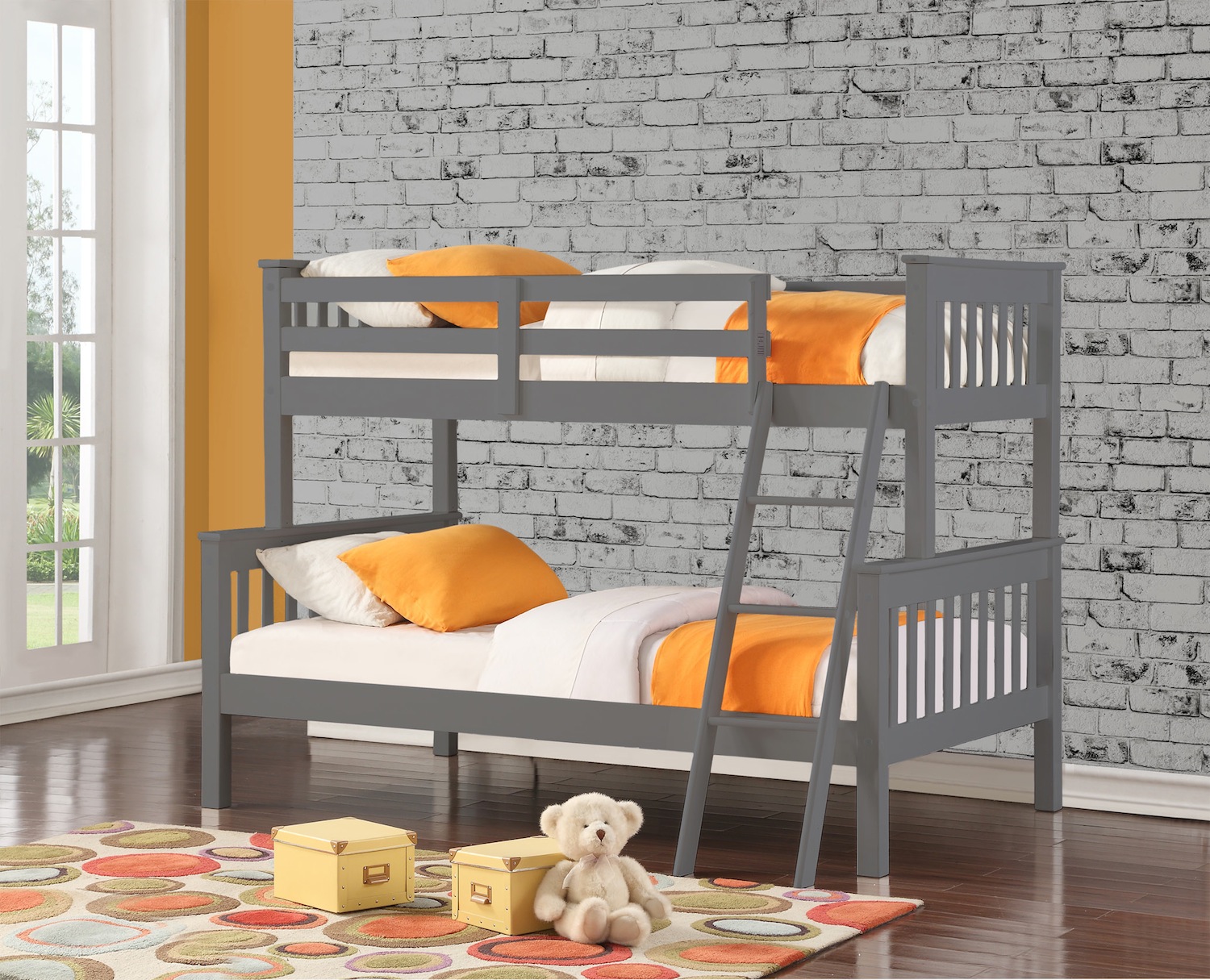 Sweet Dreams Connor Triple Sleeper Bunk Bed - AAA Beds