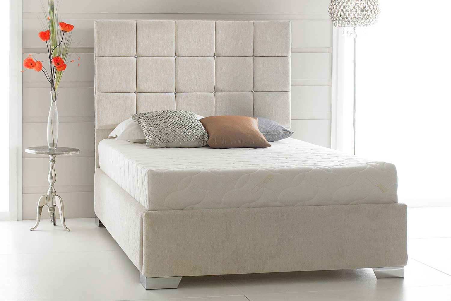 Joseph Lexi Fabric Bed Frame - AAA Beds