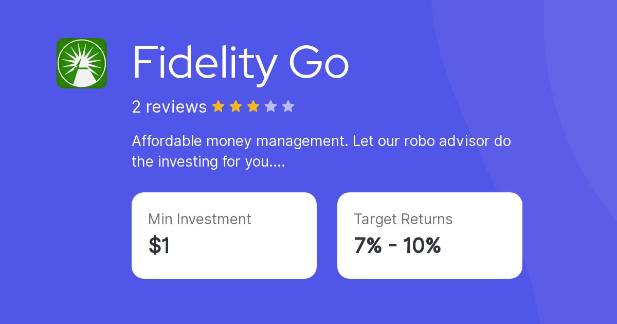 Fidelity Go MoneyMade