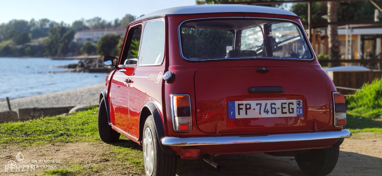 Benzin - Austin Mini Red Flame - 1989