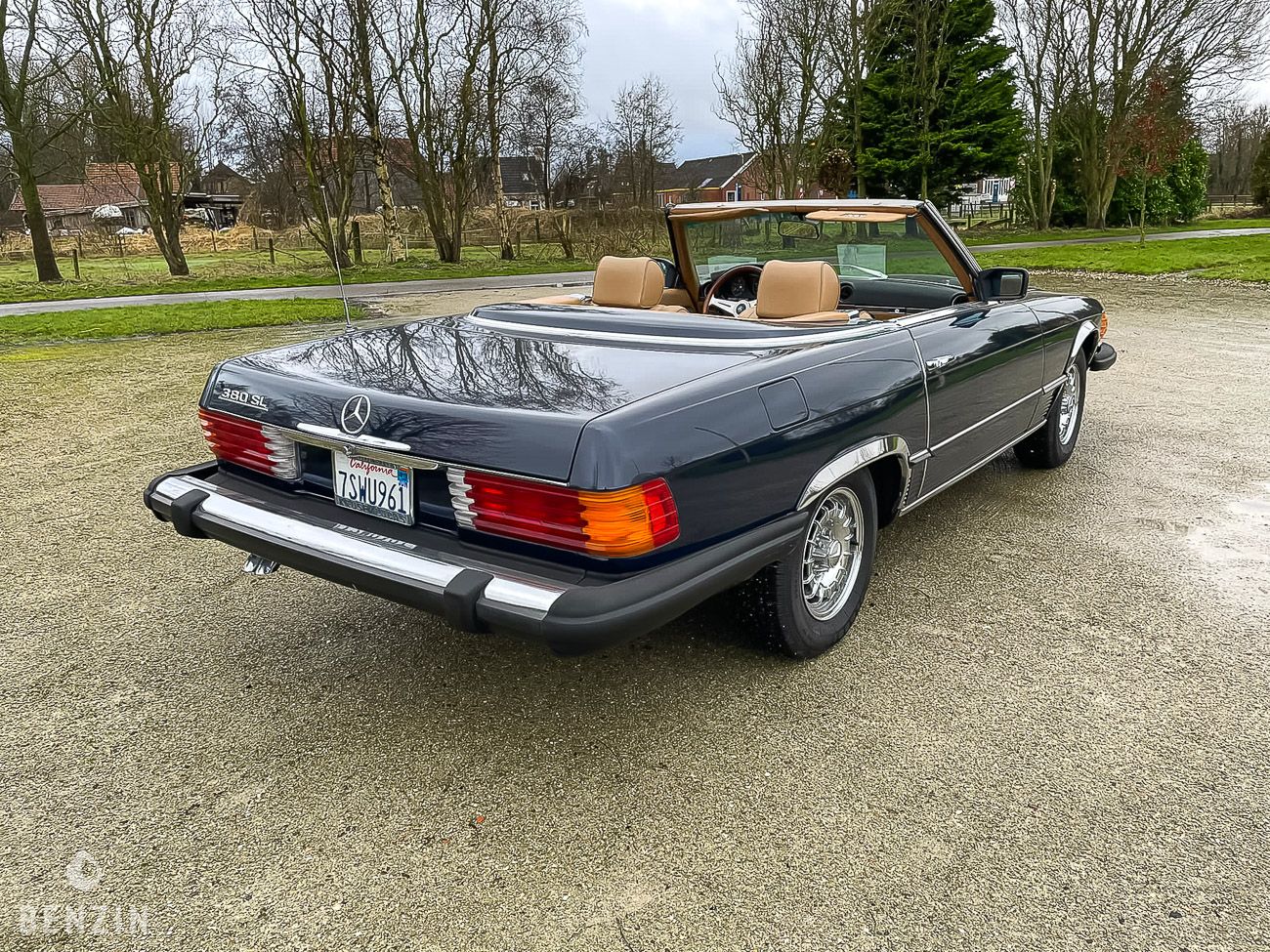 Benzin - Mercedes-Benz 380 SL R107 - 1982