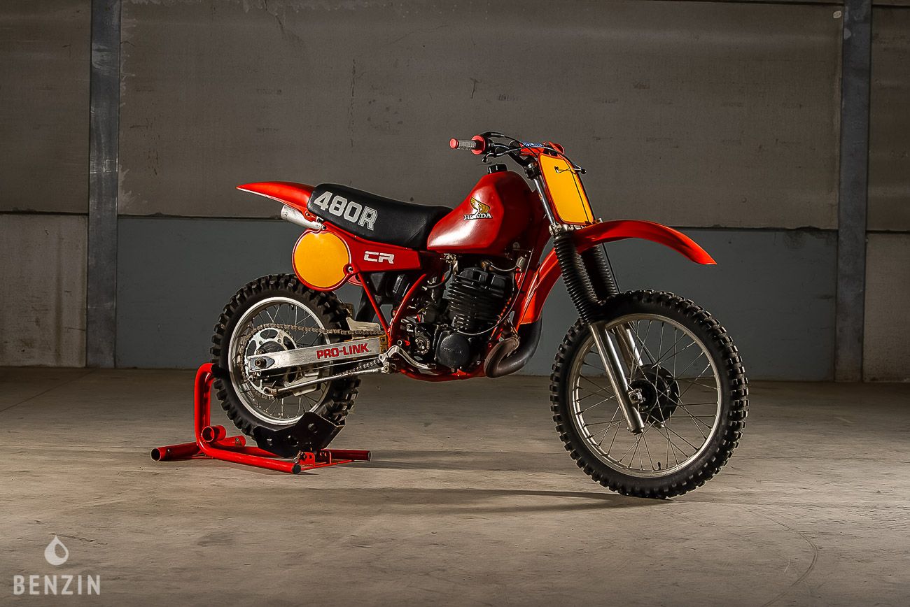 Benzin - Honda CR480 - 1982