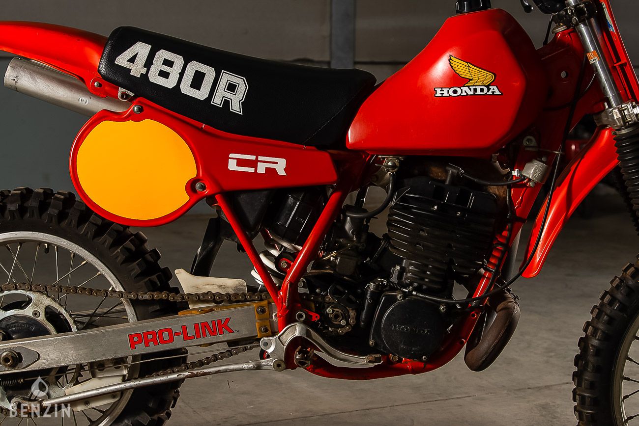 Benzin - Honda CR480 - 1982