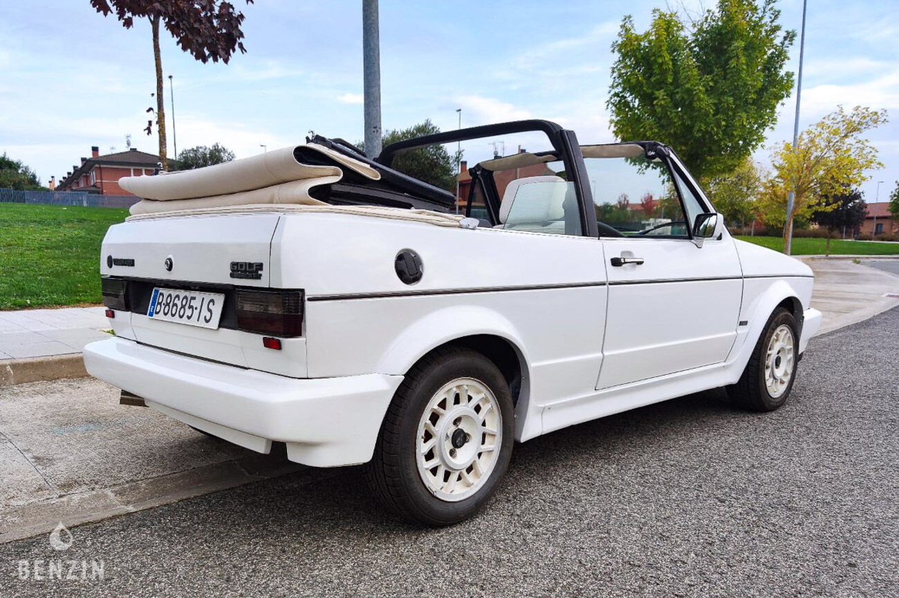 Benzin - Volkswagen Golf 1 Cabriolet GLI - 1987