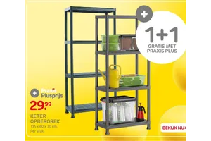 OPBERGREK 1 plus 1 gratis - Beste.nl