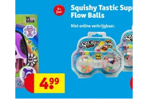 Squishy Tastic Super Flow Balls - Beste.nl