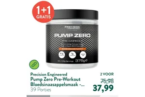 Pump Zero Pre-Workout - Beste.nl