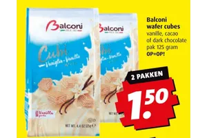 Balconi wafer cubes - Beste.nl