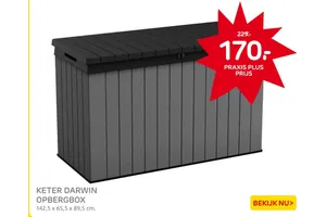 Keter Darwin Opbergbox - Beste.nl