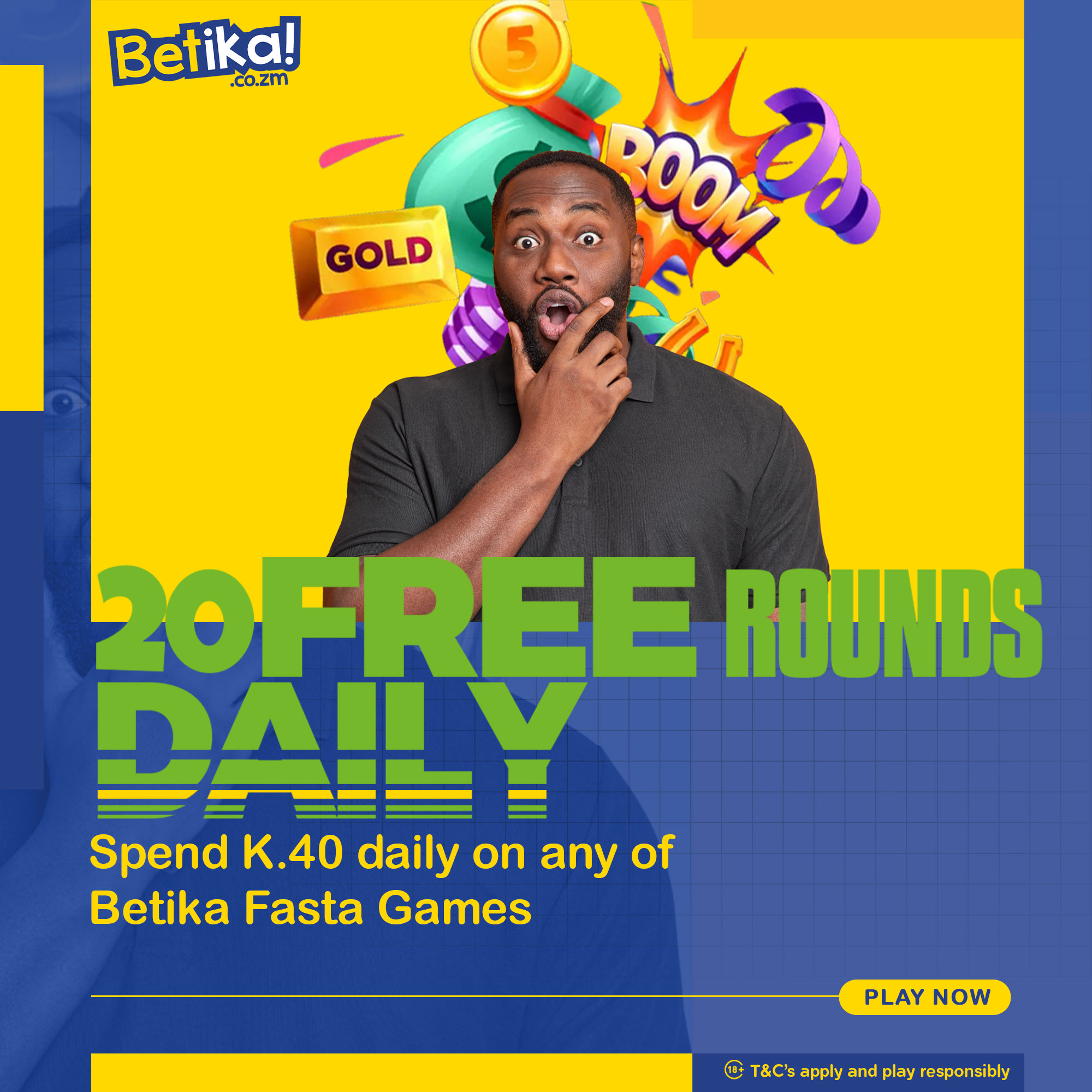 Betika | Free Rounds Promotion