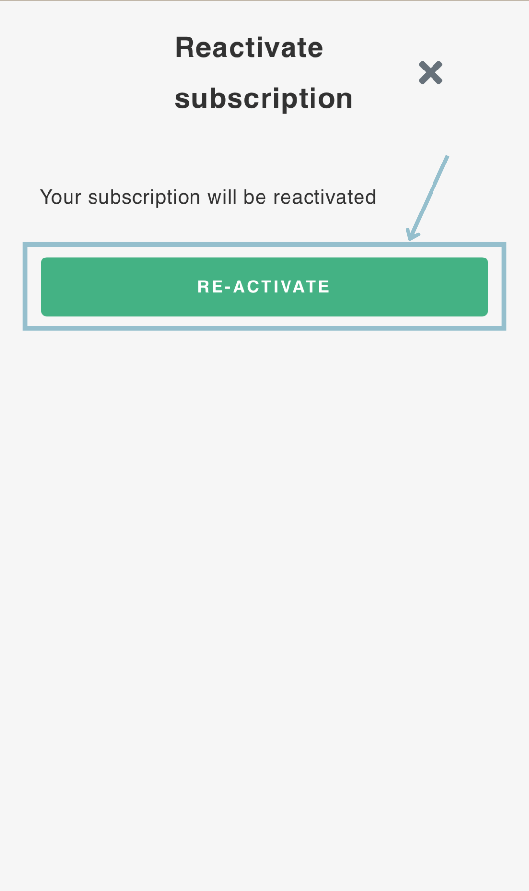 How to Cancel Subscription or Reactivate Subscription – The Conscious Farm Kitchen