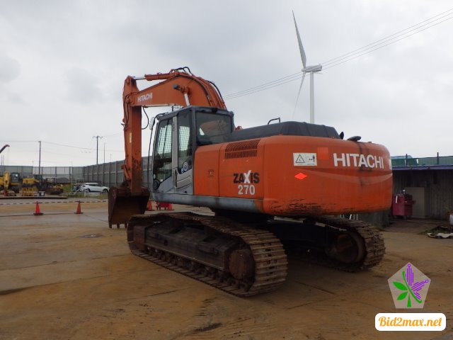 Máy xúc bánh xích HITACHI ZX270-3 32225 | Bid2Max.net