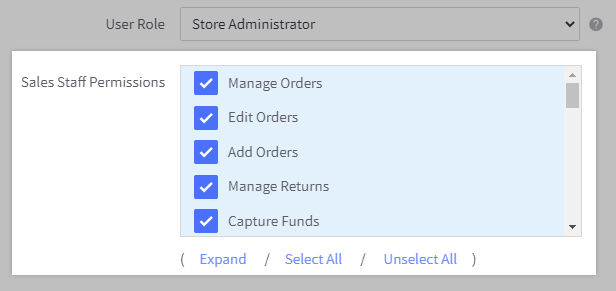 User Roles and Permissions