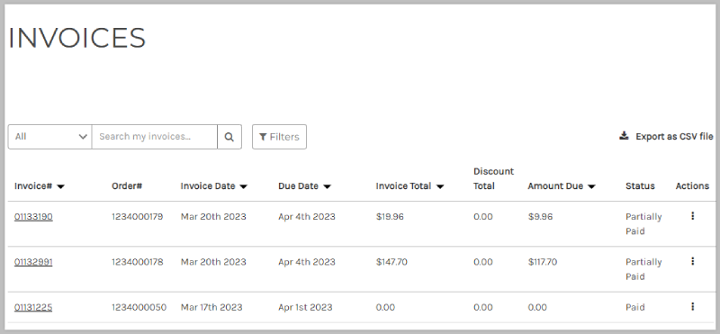 B2B Edition User Guide | Buyer Functions