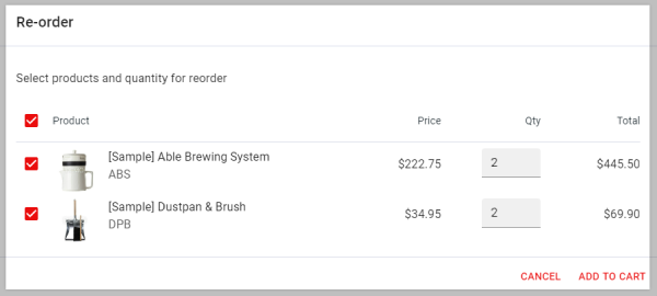 B2B Edition User Guide | Buyer Functions