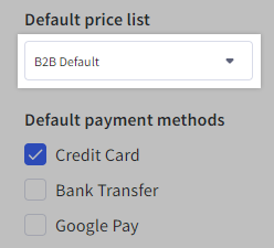 B2B Edition User Guide | Companies
