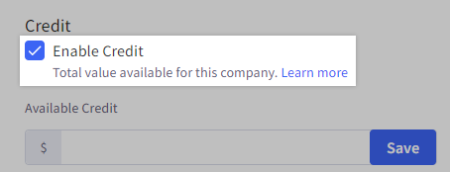 B2B Edition User Guide | Companies